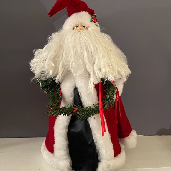 Holiday | Santa Tree Topper Or Mantle | Poshmark